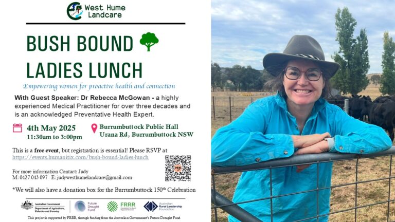Bush Bound Ladies Lunch – Ecoportal
